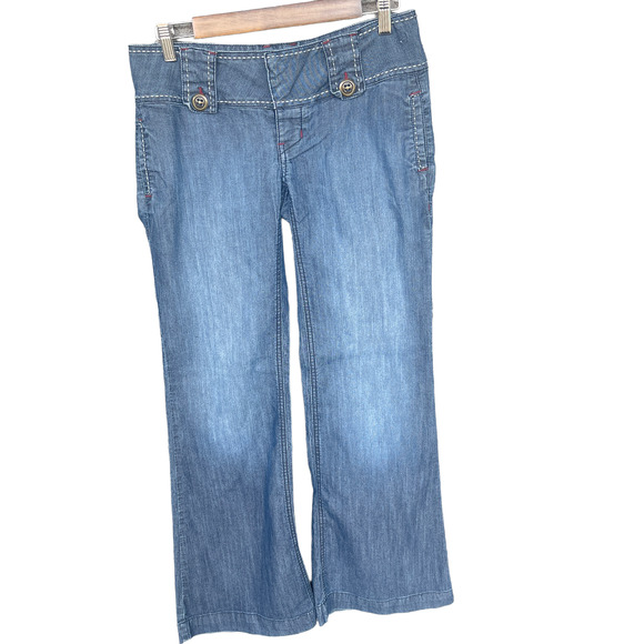Tyte Jeans | Jeans | Tyte Low Rise Wide Leg Jeans Juniors Size 5 | Poshmark